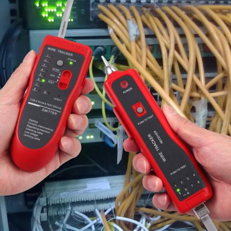Wire Tracker RJ11 RJ45 Finder Ethernet LAN Multifunction Toner Tracer ...