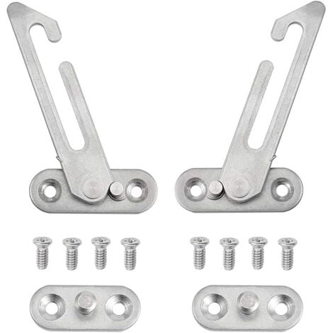 2 Pack UPVC Window Restrictors - 304 Stainless Steel - With Screws ...