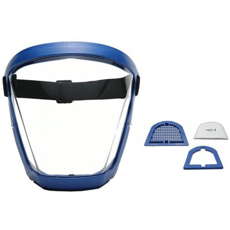 Face Shield, Clear Protective Full Face Shield, Transparent Face ...