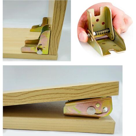 Folding Table Leg Parts Self-Locking Hinges Leg and Gusset Accessories ...
