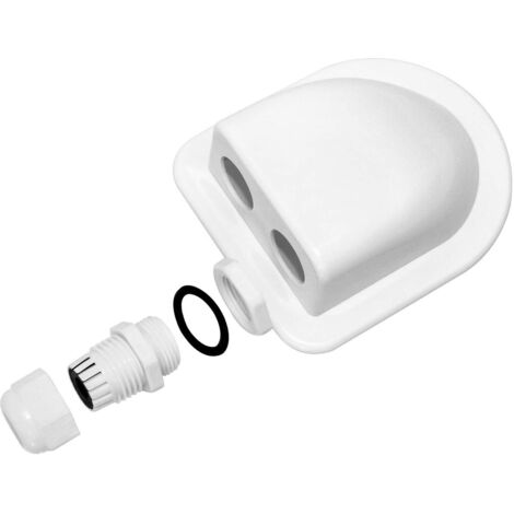 2PCS IP68 Roof Gland Solar Waterproof Cable Entry Box Weatherproof ...