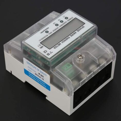 220V/380V 5-80A Energy Meter DTM024 Wattmeter Three Phase 4P KWh ...