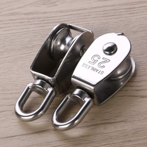 Single Pulley Stainless Steel Pulley Lifting Pulley, 304 Stainless ...
