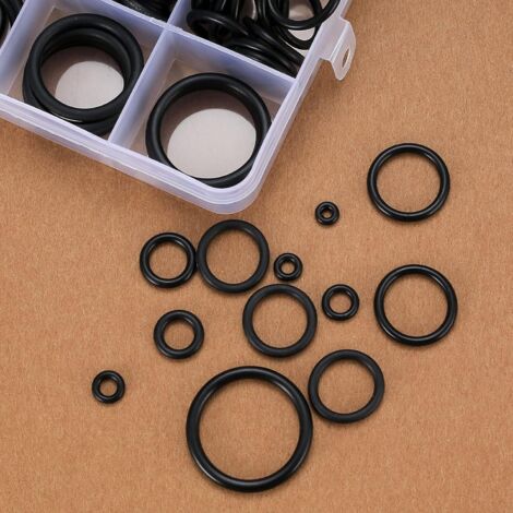 200 Pieces O-Rings, 15 Sizes Rubber O Ring for Plumbing Pipe Sealing ...
