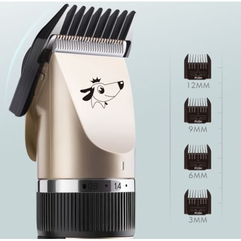 Professional Dog Clippers Long Thick Hair Animal Quiet Rechargeable ...