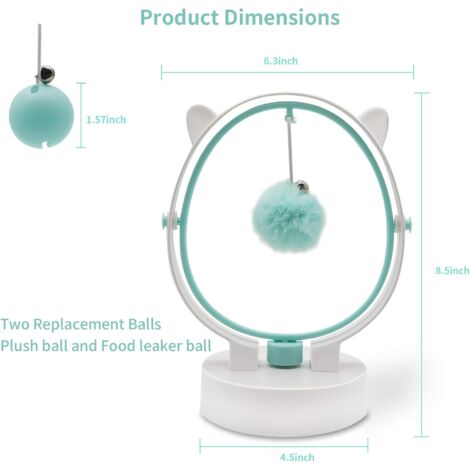 Interactive Indoor Cat Toys - Automatic Kinetic Swing - Electronic Toys ...