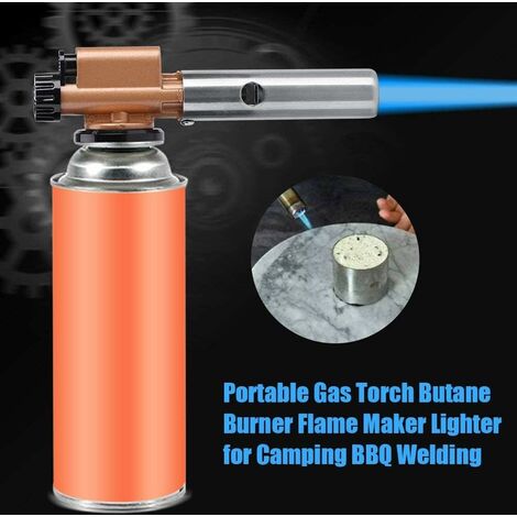 Butane Gas Torch Torch with Adjustable Temperature for Camping ...