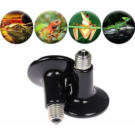 200W 220V Ceramic Heat Bulb Infrared Emitter Animal Reptile Heating ...