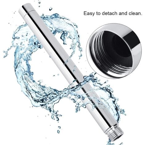 Shower Arm Extension Arm Stainless Steel Hose Pipe for Bathroom Shower ...