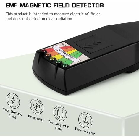 Portable LED EMF Electromagnetic Field Ghost Hunting Detector ...