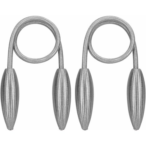 2 Pieces Magnetic Curtain Tiebacks Curtain Clips Rope Holdbacks Curtain ...