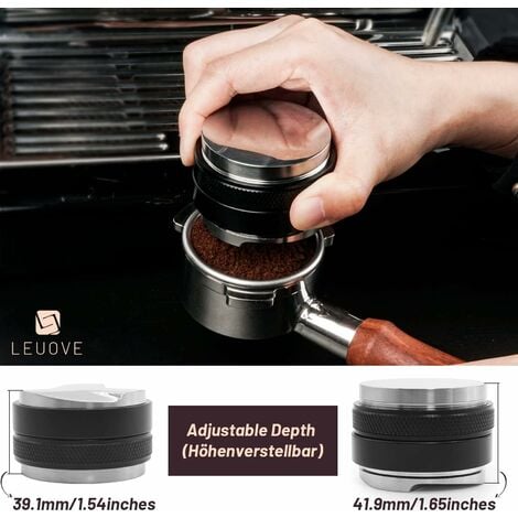 Coffee Distributor & Tamper 53mm Dual Head 2 in 1 Coffee Leveler Tool ...
