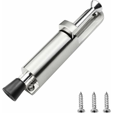 Stainless Steel Kick Down Door Locks Stopper Holder Spring Loaded ...