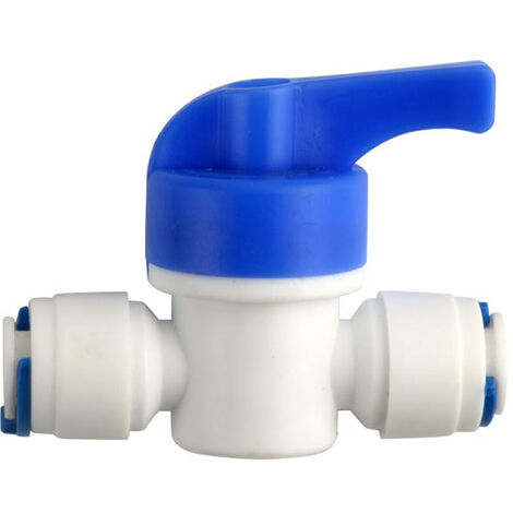 Water 4 Pack Inline Tap Valves for 1/4 LDPE Fridge Freezer Reverse ...