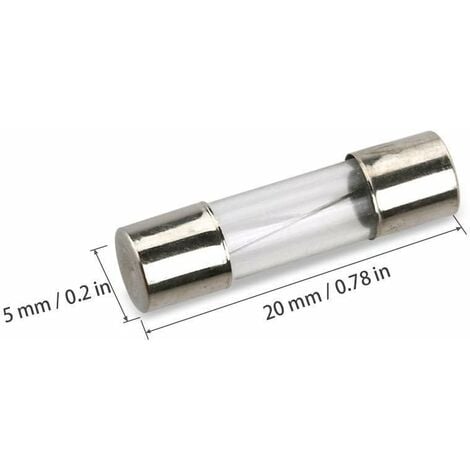 AGC Inline Fuse Holders Screw Type，5x20mm Fast Blow Glass Fuses Fast Blow Car Glass Tube Fuses ...