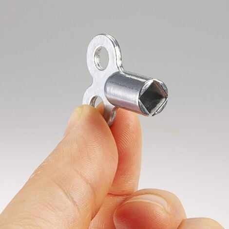 Universal radiator bleed key: Kit of 2 easy-to-use heating bleed keys ...