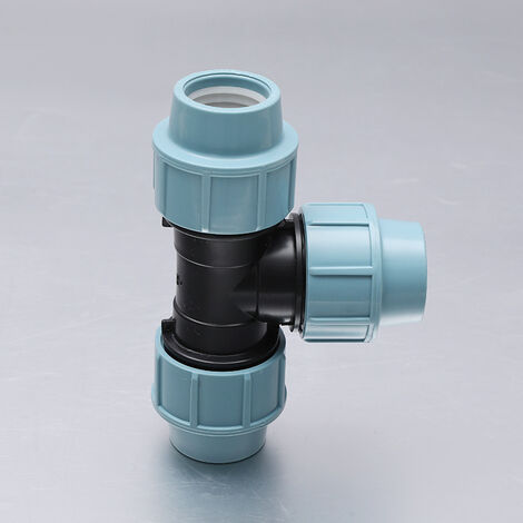 T connector for water hose with three female outlets (3 x 25 mm ...