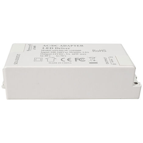 LED Transformer LED Power Supply - 30W, 12V DC, 2.5A Constant Voltage ...