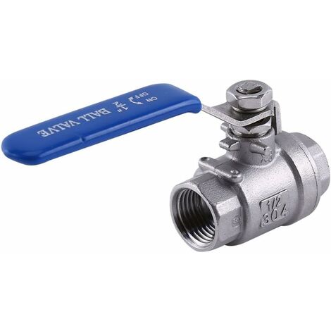 1/2 inch Ball Valves Two Piece Ball Valve Stop Valve 304 Stainless ...