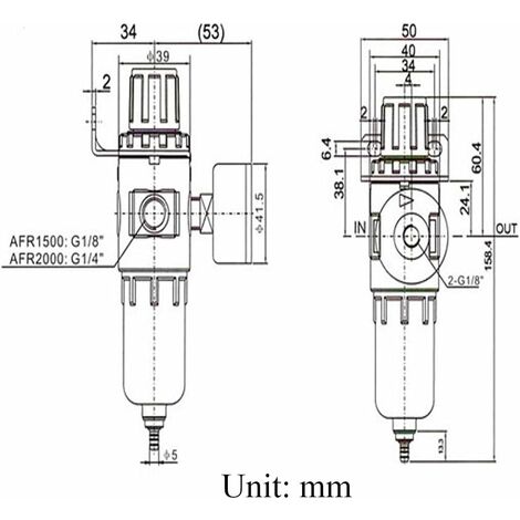 Filter Regulator for Compressed Air,Air Filter Moisture Regulator ...