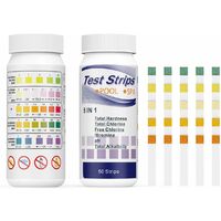 Pool Spa PH Test Strips,5 in 1 Water Quality Testing Strips Kit for Hot ...