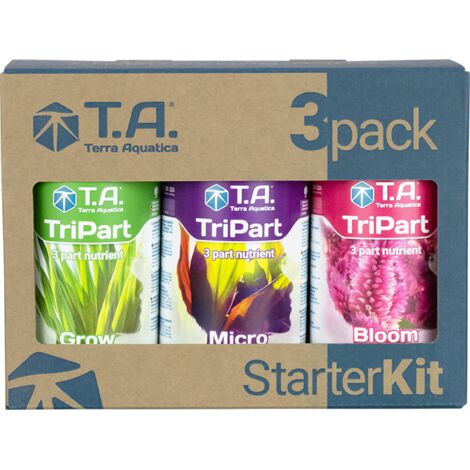 GHE - 500ml - Tripack - Engrais Flora série - Eau Douce - Sur Commande - Terra Aquatica
