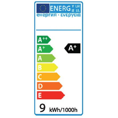 Ensemble de 5 ampoules led- 9W - 2700K° - E27 - Advanced Star - Epistar ...