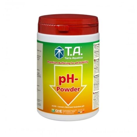 PH Dry Down - Abaisse le pH de l'eau - 500gr - Terra Aquatica GHE