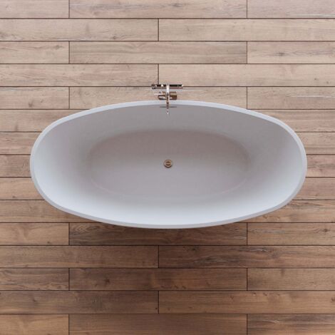 Baignoire Ilot Neroon 2.0 170 noire 170 x80 x60 cm, by SPALINA