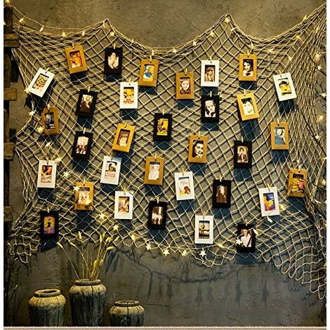 1.5 x 2M Beige Filet de Peche Decoratif,Décoration en Résille avec ...