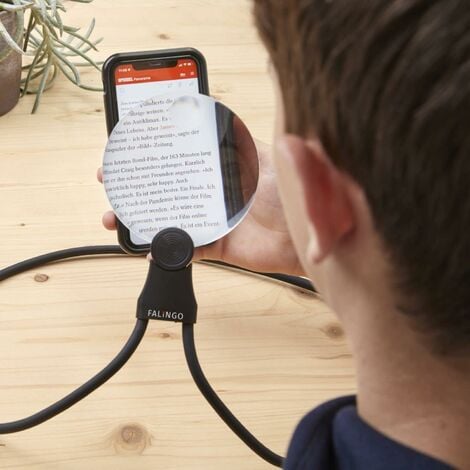 Loupe 3 en 1 loupe Tour de Cou loupe Mains Libres loupe sur Pied loupe de Table loupe à Main ...