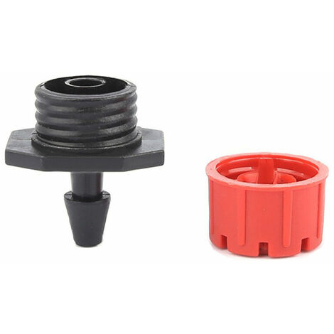 100 Pcs Goutteur Irrigation, Goutteurs réglables d'irrigation arrosage ...