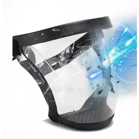 Visière de Protection, Anti-fog Protective Full Face Shield, Face ...