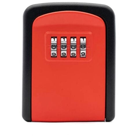CSPARKV (rouge)COFFRE À CLÉS SÉCURISÉ MURAL 75 X 90 X 33 MM