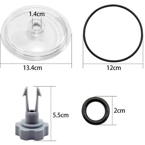 Couvercle de Filtre à sable avec joint pour filtre pour Intex SF15110
