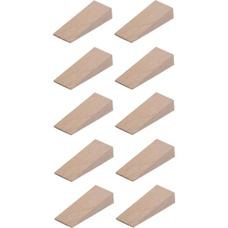 CSPARKV 10x cale en bois universelle 12mm (55mm x20mm) meuble porte ...