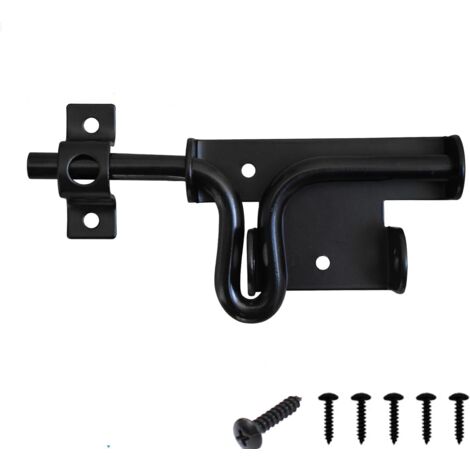 CSPARKV Loquet de portail robuste avec poignée – Verrou coulissant pour ...