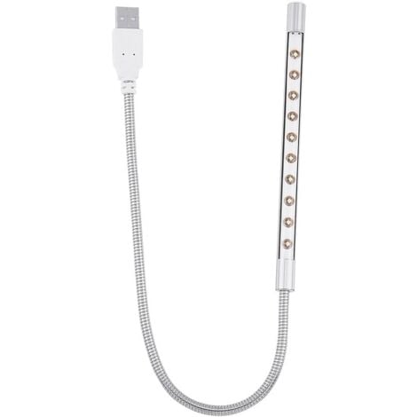 CSPARKV Lampe USB à LED, Clavier USB / Lampe de lecture portable, Lampe de lecture portable ...
