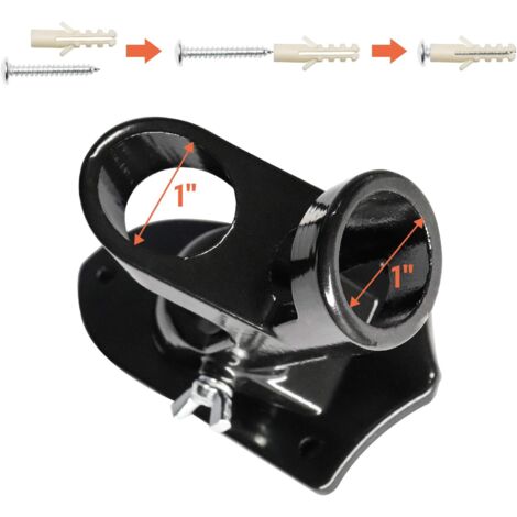 CSPARKV Support de mât de Drapeau Réglable Porte-Drapeau Base De Mât De ...