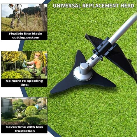 CSPARKV Lame 3 Dents, Lame Débroussailleuse Ronce, Lame de Débroussailleuse Universelle, Disque ...