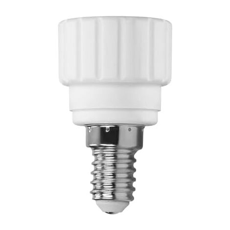 CSPARKV 35x60mm Adaptateur pour Douille Ampoule E14 vers GU10 Ampoule Led E14 vers Ampoule GU10 ...