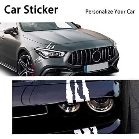 CSPARKV （40×12×0.1cm）Lot de 2 autocollant voiture Stickers Voiture ...