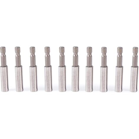 CSPARKV 10pcs Porte embout visseuse, Porte Embout Magnetique, porte embout visseuse aimanté ...