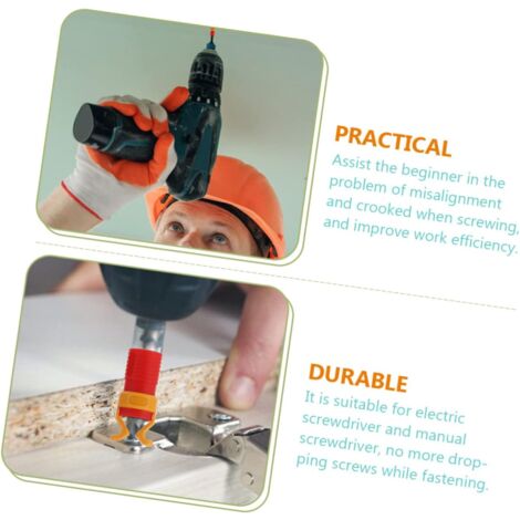 CSPARKV 4 Pièces clip à vis porte-embout magnétique vis en plastique ...