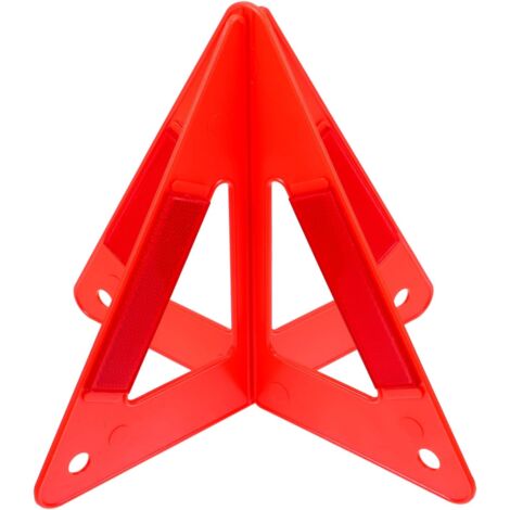 CSPARKV PVC Rouge Triangle d'urgence Gilet réfléchissant néon Prudence ...
