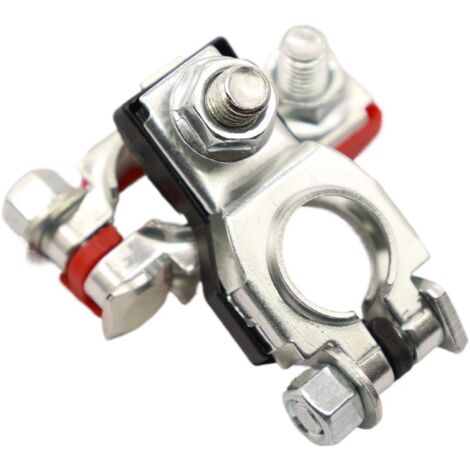 CSPARKV 1 Paire Bornes de Batterie Connecteur de Pince Cosse Battery Terminal pour Voiture ...