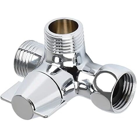 CSPARKV Valve 3 Voies En Laiton Massif, Inverseur à 3 Voies Commutateur Vanne Vanne DéRivation ...