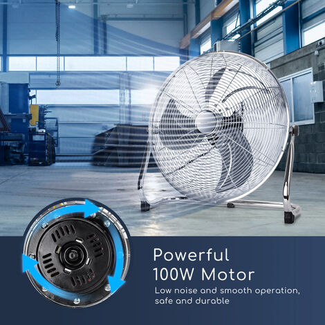 Aigostar Clover 33QNV - Ventilador Industrial Power Fan, 100W 3 ...