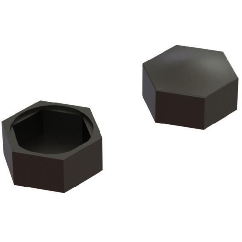 TAPON PLANO NEGRO TORNILLO HEXAGONAL M6