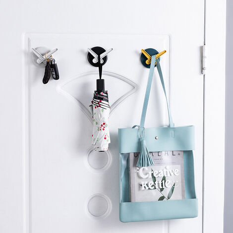 Crochet d'horloge simple crochet mural crochet collant porte-clés ...